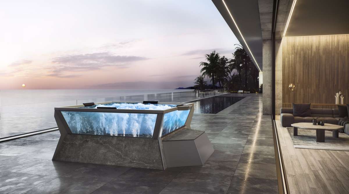 Edelstahl Whirlpool: purer Luxus für Ihre Wellness-Oase Zuhause!