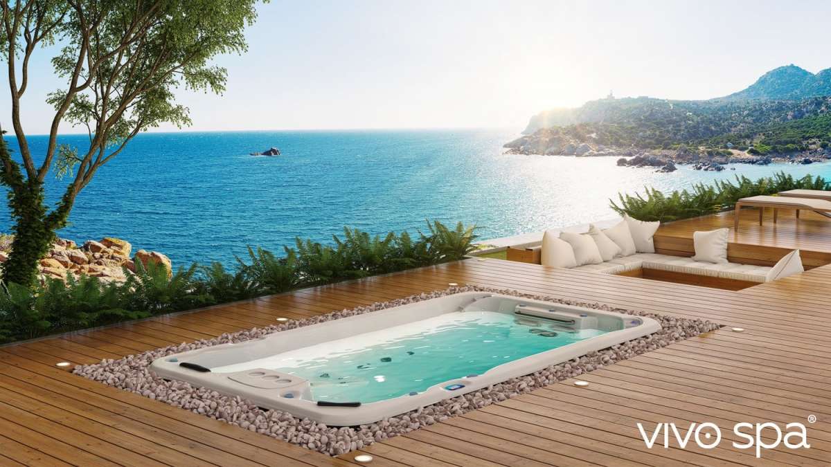 vivo spa® WaterFit 1 Swim Spa: Bewegt & entspannt