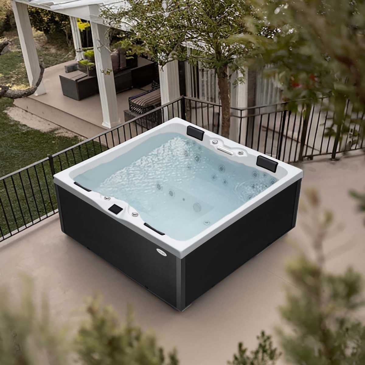 vivo spa® AUREA 6 Outdoor Whirlpool: Ikonisch. Stilvoll.