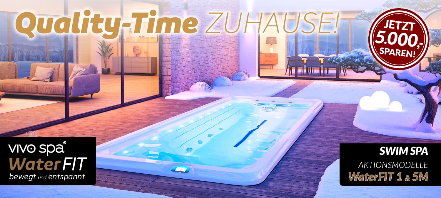 Swim Spas: 365 Tage Fitness & Entspannung - Whirlpool Center